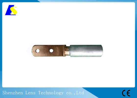 Copper Aluminium Welding Cable Lugs Long Palm Bimetallic Wire Connecting With 2 Holes
