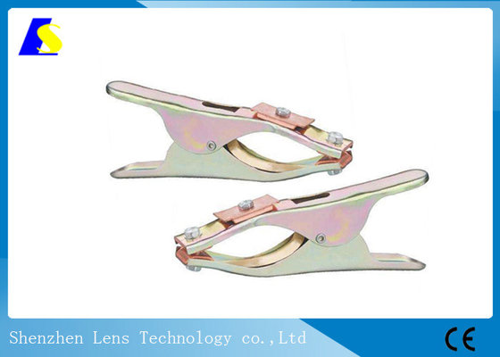 300A/400A/500A Copper Welding Earth Clamp 15cm Length For Welding Machine