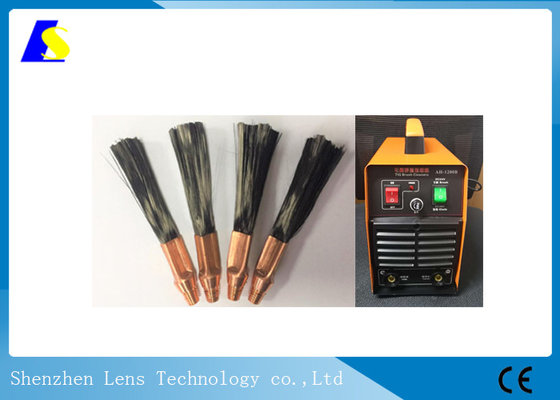 220V DC Weld Cleaning Machine AH-1200B M6 Tapered Brush Application 4m / 8m Length