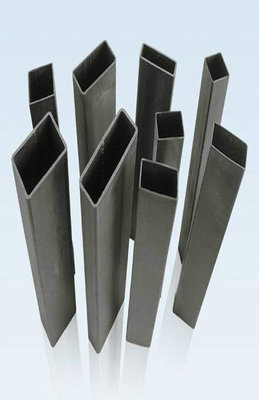 ERW Thin Wall Galvanized Steel Square Tubing / Tube For Construction , Steel Hollow Section