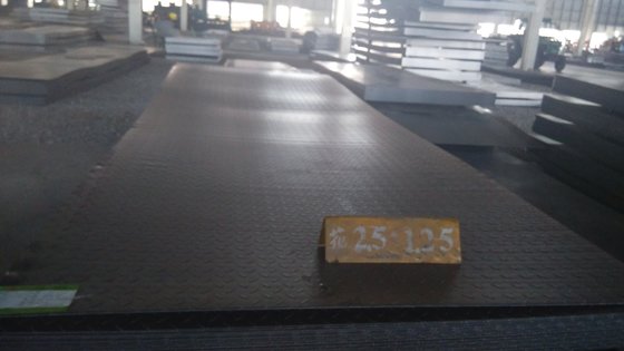 low price  hot rolled checker steel plate