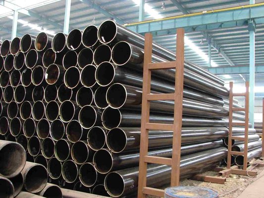 SGS SONCAP 12" 16" ERW Steel Round Pipe JIS G3454 EN10219 For Structure