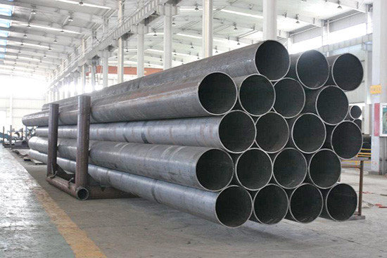 Q235B Q345 Q195 Black Welded Steel Pipe / ERW Carbon Steel Pipes BSEN10210 EN10219