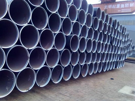 BS Standard ASTM API JIS DIN ERW Steel Pipe SCH80 , ISO BV SGS SONCAP