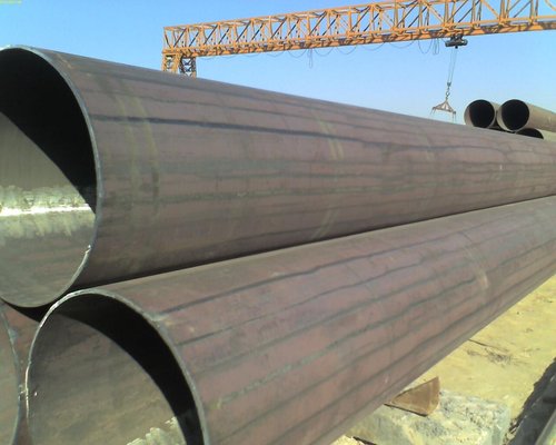 Carbon Welded ERW Steel Pipe for petroleum transport , Non-alloy