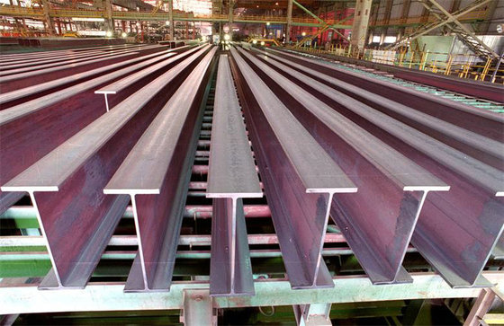 Powder Coated Steel H Beam Q235-B , Q345-B , Mild Steel / SS Stainless Steel