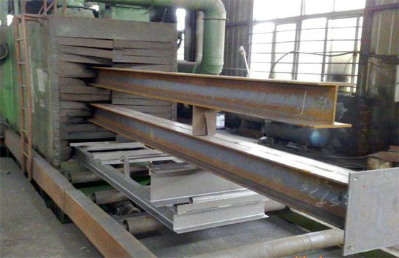Powder Coated Steel H Beam Q235-B , Q345-B , Mild Steel / SS Stainless Steel