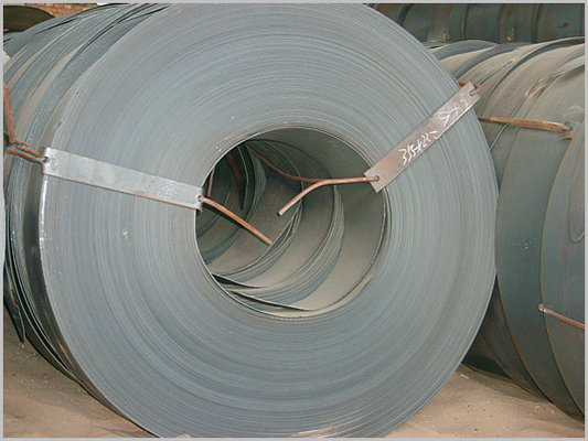 GB/T 700 Q195 / Q235 / Q345 Hot Rolled Steel Coils / Strip With 145 - 630 MM Width