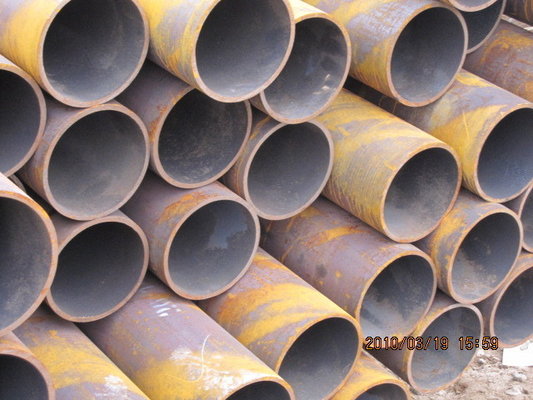 ASTM / A53 ERW Flexible Hardened Weld Seamless Steel Pipe Cold Rolled Brushed