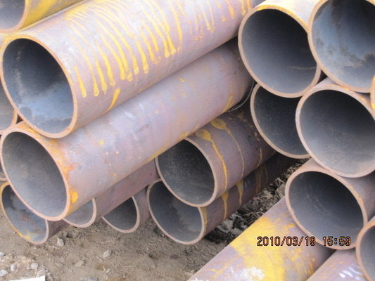 ASTM / A53 ERW Flexible Hardened Weld Seamless Steel Pipe Cold Rolled Brushed