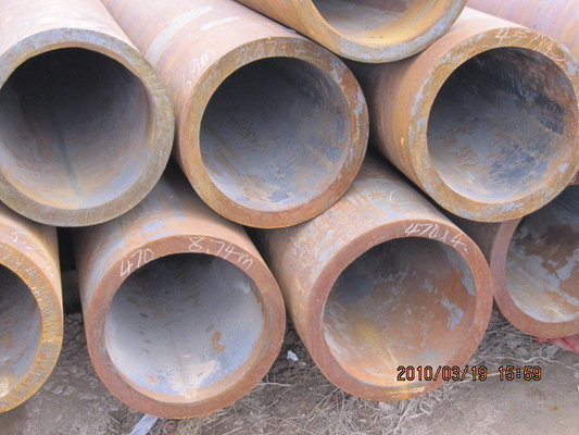 ASTM / A53 ERW Flexible Hardened Weld Seamless Steel Pipe Cold Rolled Brushed