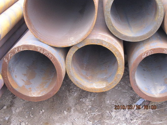 ASTM / A53 ERW Flexible Hardened Weld Seamless Steel Pipe Cold Rolled Brushed