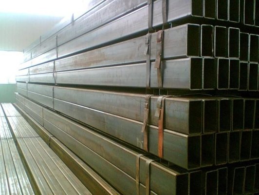 ASTM A500 Q345B Square Steel Hollow Section, Rectangular Structure Steel Tube ASTM, GB, DIN, JIS