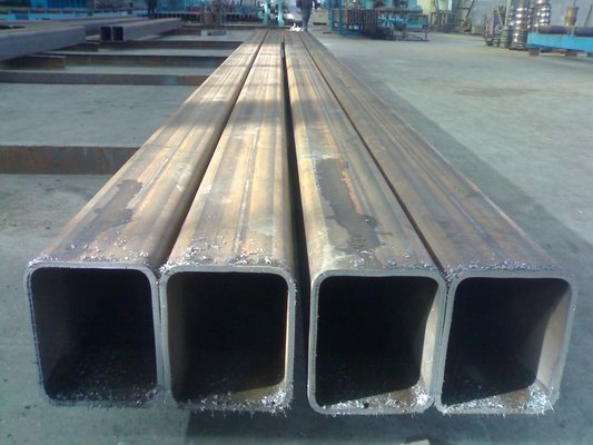 Heavy Steel Hollow Section, Rectangular ERW Welded Hollow Sections ASTM 252, GB/T 3091, JIS G3444, L175, L555