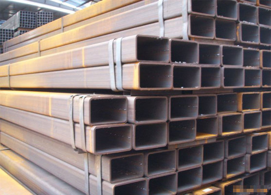 Q215, Q235, Q345 Steel Hollow Section Tube, Rectangular Steel Tubes For Construction Structure, Furniture