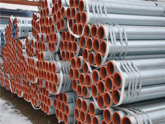ERW Schedule 80 Galvanized Steel Pipe Hot Rolled Thick Wall API5L GR.B