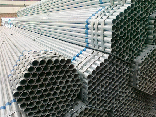 ERW Schedule 80 Galvanized Steel Pipe Hot Rolled Thick Wall API5L GR.B