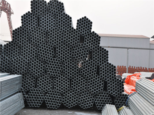 ERW Schedule 80 Galvanized Steel Pipe Hot Rolled Thick Wall API5L GR.B