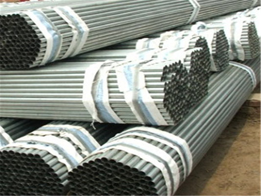 ERW Mild Carbon Galvanized Steel Water Pipe /  Sch 40 Steel Pipe DIN2440 BS3604