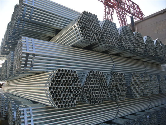 Hot Dip Galvanized Steel Pipe Schedule 40 Round Hollow Section BV SGS CE