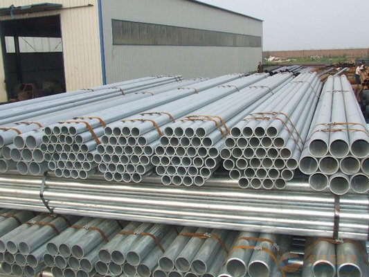 1 Inch Pre Galvanized Steel Pipe / Round Hollow Section Low Carbon Gl Iron Pipe