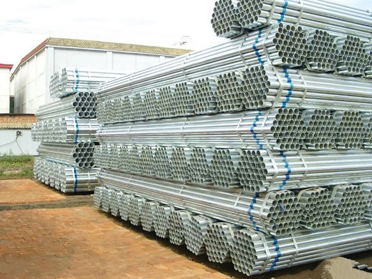 20# 40# 45# Pre Galvanized Steel Pipe / ERW Carbon Steel Heat Exchanger Tubes