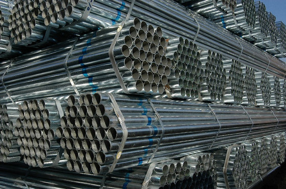 20# 40# 45# Pre Galvanized Steel Pipe / ERW Carbon Steel Heat Exchanger Tubes