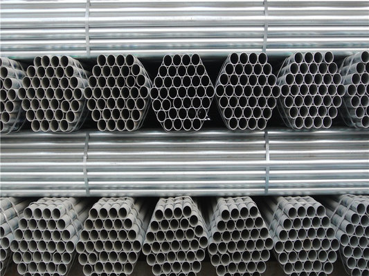 SCH 40 Pre Galvanized Steel Pipe Zinc Coating Thick Wall S235 / S275 / S355