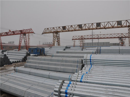 3 Inch Galvanized Steel Tubing / Natural Gas Mild Steel Pipe ASTM A53