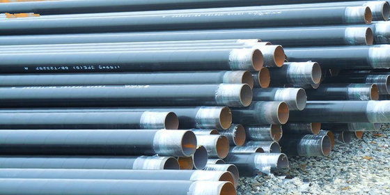 STK400 / 500 Mid Carbon ERW Galvanized Steel Pipes With Insulated And Anticorrosion Treatment
