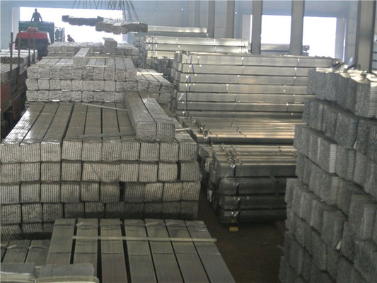 Large Diameter Pre Galvanized Steel Pipe Rectangular For Construction ASTM A53