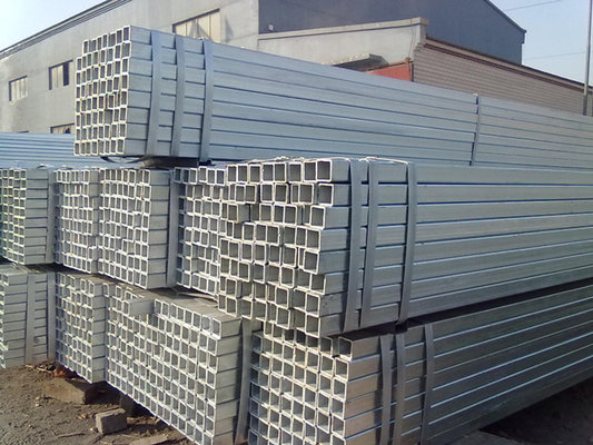 Electric Resistance Welded Galvanized Steel Pipe Square API5L GR.B ASTM A53