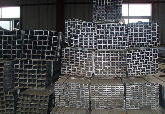 Electric Resistance Welded Galvanized Steel Pipe Square API5L GR.B ASTM A53