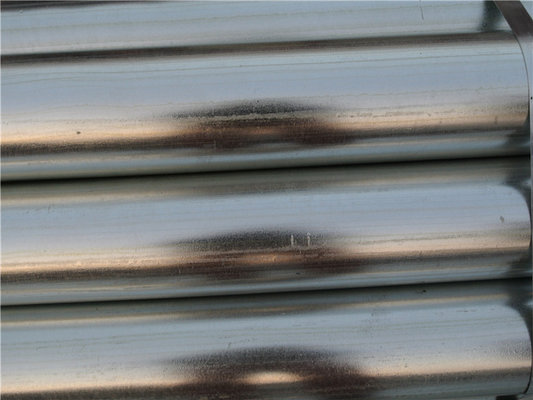 Q195 Q345 Galvanized Steel Conduit Pipe / Pre GI Threaded Galvanized Pipe