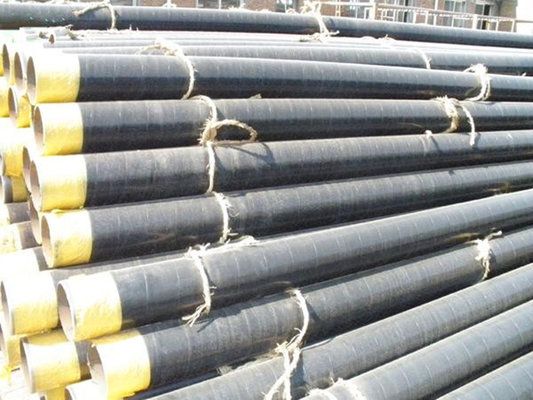 STK400 / 500 Mid Carbon ERW Pre Galvanized Steel Pipes Insulated And Anticorrosion