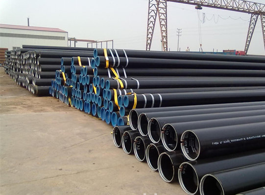 HR Pre Galvanized Steel Pipe SCH 30 / SCH 40 With Oiled Or Black Painted