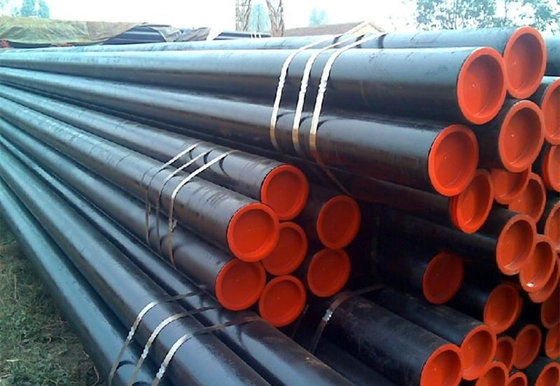 HR Pre Galvanized Steel Pipe SCH 30 / SCH 40 With Oiled Or Black Painted