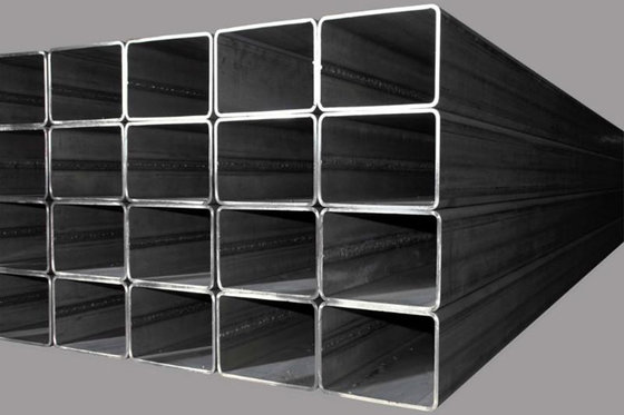 Black Oiled Painting Galvanized Steel Pipe Electric Resistance / Mid Carbon Pipes