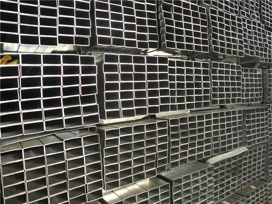 Contruction Pre Galvanized Steel Plumbing Pipe Rectangular A35 ST37 ST35