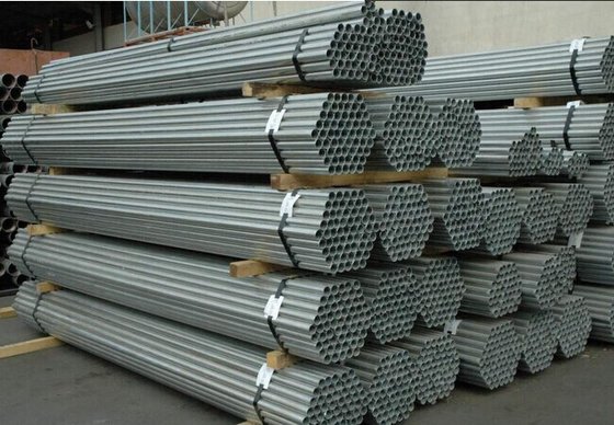 10" Hot Galvanized Welded Steel Pipe Q235 0.8mm - 12.0mm Wall Thickness BV ISO