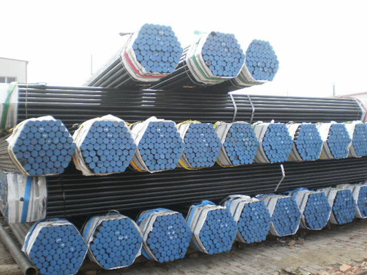 HR ERW Carbon Steel Pipe SCH 30 / SCH 40 / SCH 80 / SCH 160 / SS400 With Oiled Or Black Painted