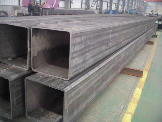 Structural Steel Hollow Sections Pipe / Tubes DIN2440 , GB BS3604 ERW Square Hot Rolled
