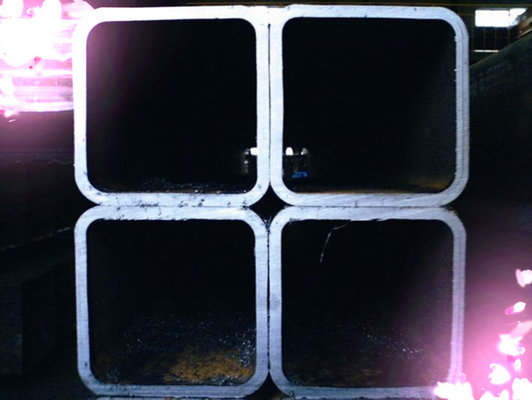 Structural Steel Hollow Sections Pipe / Tubes DIN2440 , GB BS3604 ERW Square Hot Rolled