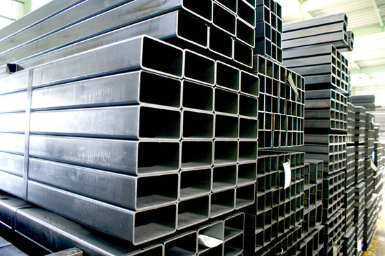 20MN2 , SS41 , SS400 Hot Rolled RHS Steel Oil Pipe / Rectangular Carbon Steel Pipe