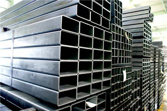 DIN2440 , BS3604 Steel Hollow Section RHS ERW Mild Carbon Steel Pipe / MS RHS With Small / Large Diameter