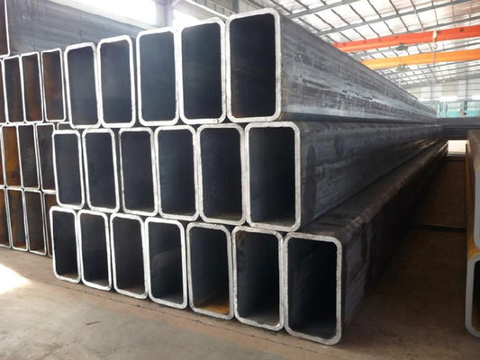 DIN2440 , BS3604 Steel Hollow Section RHS ERW Mild Carbon Steel Pipe / MS RHS With Small / Large Diameter
