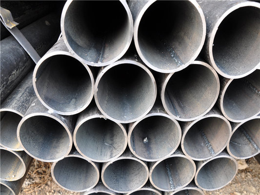 Longitudinally ERW Steel Pipe / Tube with Plain / Beveled Ending DIN JIS