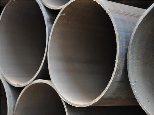 Small Diameter ERW Steel Pipe / 4 inch Welding Carbon Steel Tube With Flange / Coupling Ending