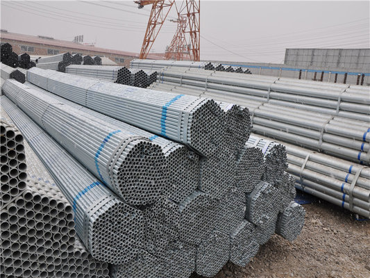 16Mn / 20MN2 ERW Carbon Steel Structural Pipe / ERW Welded Tubes For Agricultural Greenhouse