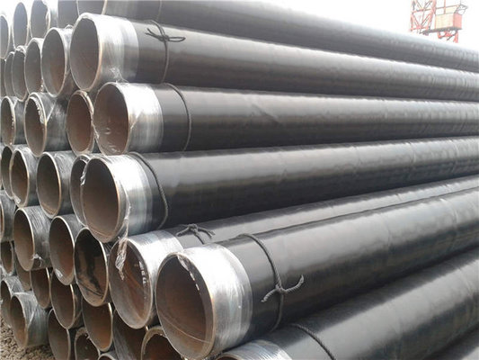 STK400 / 500 Mid Carbon Electric Resistance Welded Pipes With Insulated and Anticorrosion Treatment